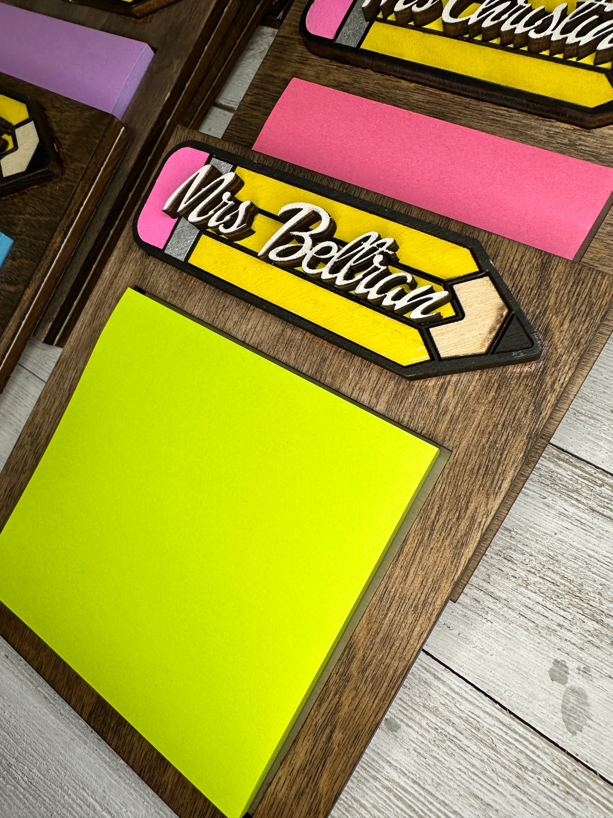 Teacher Sticky Note Pad – The Craft Room Store